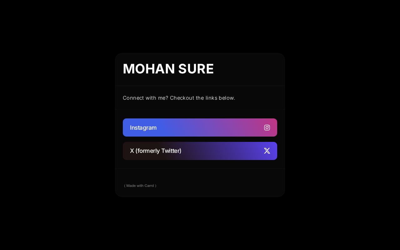Mohan Sure